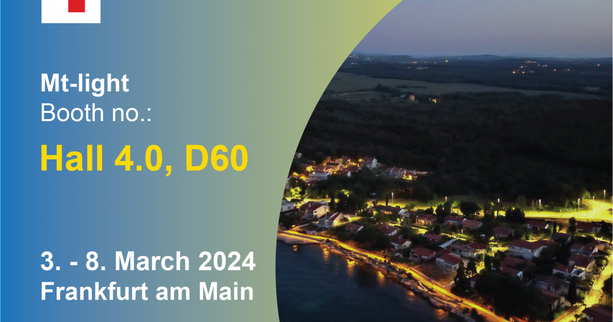 Join us at Light & Building 2024 in Frankfurt am Main / Germany! | MT ...
